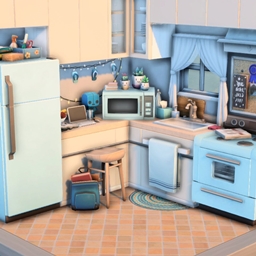 Small Uni Kitchen - The Sims 4 Rooms / Lots - CurseForge