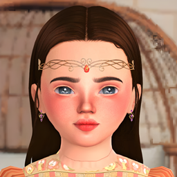 Fiona Denson - Princess Dress Up - File - The Sims 4 Sims / Households ...