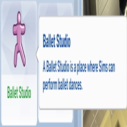 Ballet Studio Lots Trait By KiaraSims4Mods Spanish Translation - 1 ...