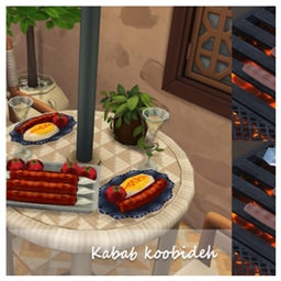 Download Kabab customized food by Oni Spanish translation - The Sims 4 ...
