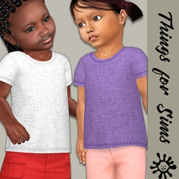 Toddler Linen Tee - The Sims 4 Create a Sim - CurseForge