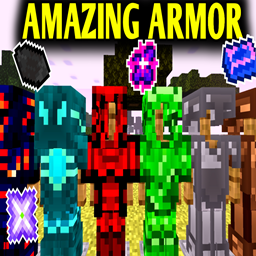 Download Amazing Armour - Minecraft Bedrock Mods - CurseForge