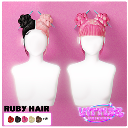 Ruby Hair - The Sims 4 Create a Sim - CurseForge