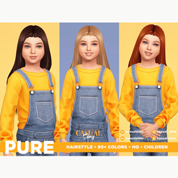CasualSims - Pure Hairstyle For Children (BRAIDS VERSION) - Files - The ...