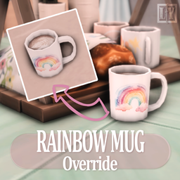 Mug Override Rainbow - Files - The Sims 4 Mods - CurseForge