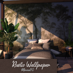 Rustic Wallpaper - The Sims 4 Build / Buy - CurseForge