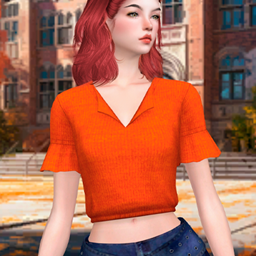 Blouse Puff Fall - Gallery - The Sims 4 Create a Sim - CurseForge