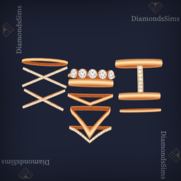 Diamond rings 17 by diamondssims - The Sims 4 Create a Sim - CurseForge