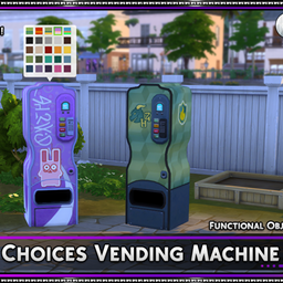 Choosy Choices Vending Machine | Chinese Translation - Files - The Sims ...