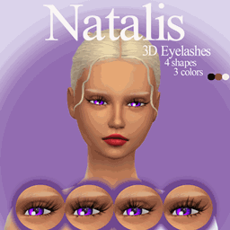 Eyelashes 3D N06ⁿᵃᵗᵃˡⁱˢ - The Sims 4 Create a Sim - CurseForge