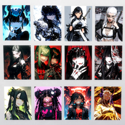 Poster-Girls-anime style-02 - The Sims 4 Build / Buy - CurseForge