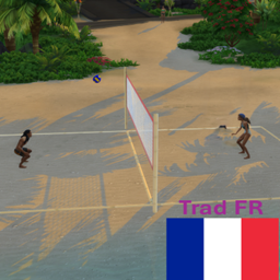 Trad FR Beach volley by Waronkcc - The Sims 4 Mods - CurseForge
