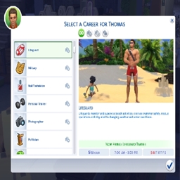 Lifeguard (Active) Career By KiaraSims4Mods Spanish Translation - The ...