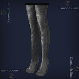 Knee high boots 24 by diamondsims - Diamonds_fya_shoes_boots_24.zip ...