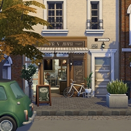 Antique Shop & Apartment | No CC - Antique Shop & Apartment - The Sims ...