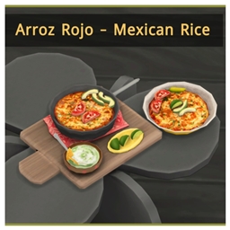 Mexican Red Rice By icemunmun Spanish Translation - Files - The Sims 4 ...