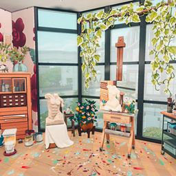 Artist Studio Apartment - The Sims 4 Rooms / Lots - CurseForge