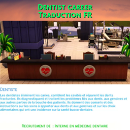 Mod Dentist career par Kiara - Trad FR - The Sims 4 Translations ...