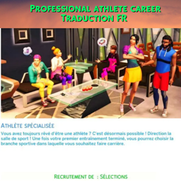 Mod Professional athlete career par Kiara - Trad FR - The Sims 4 ...