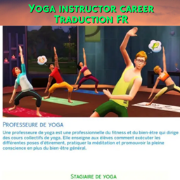Mod Yoga Instructor career par Kiara - Trad FR - Gallery - The Sims 4 ...
