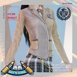 Double Breasted Contrast Colorblock Open Blazer Jacket Winter School ...