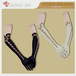 Victorian gloves (Long, Victorian set) - The Sims 4 Create a Sim ...