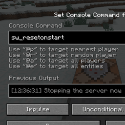 ServerWorldReset - Minecraft Mods - CurseForge