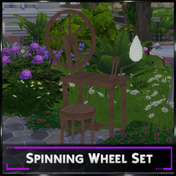 Spinning Wheel Set - The Sims 4 Build / Buy - CurseForge