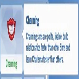 Charming Trait By KiaraSimsMods Spanish Translation - Files - The Sims ...