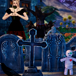 Salem Cemetery (7 ITEMS) - The Sims 4 Build / Buy - CurseForge