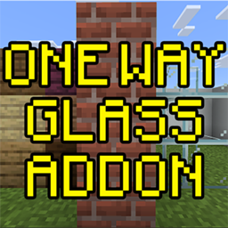 One Sided Glass Blocks - One Sided Glass Addon V2.mcaddon - Minecraft Bedrock Addons - CurseForge