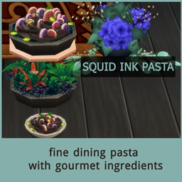 Squid Ink Pasta - The Sims 4 Mods - CurseForge
