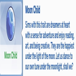 Moon Child Traits By KiaraSims4Mods Spanish Translation - Files - The ...