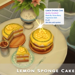 Lemon sponge cake BY ONI Translation into Spanish - Dependents - The ...