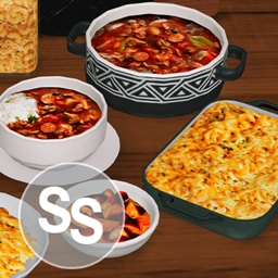Mac&Cheese, Gumbo and baked Yams - The Sims 4 Mods - CurseForge