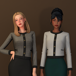 [Old Money Collection] - Formal Jacket - The Sims 4 Create a Sim ...