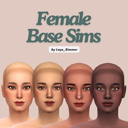 Download Female Base Sim / Base Sims Ⅰ - The Sims 4 Mods - CurseForge