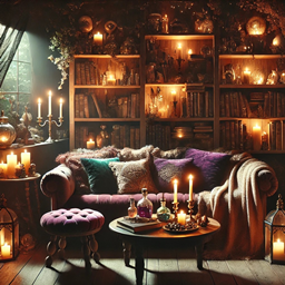 Witchy cozy room Loading screen / Fond d’écran - Gallery - The Sims 4 ...