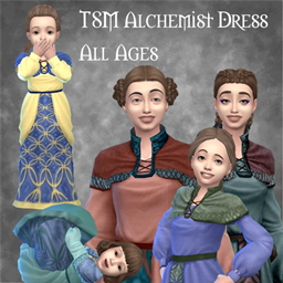 TSM Alchemist Dress for All Ages - The Sims 4 Create a Sim - CurseForge