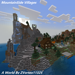 MountainSide Villages - Minecraft Bedrock Maps - CurseForge