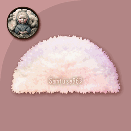 Download HQ Pastel Fluffy Half Circle Dance Rug #3 Samtuse963 - The ...