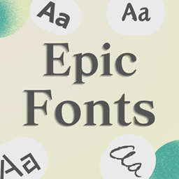 Epic Fonts+ v1.3/ Custom Fonts Pack/ 10 options - Files - Minecraft ...