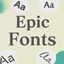 Epic Fonts+ v1.3/ Custom Fonts Pack/ 10 options - Files - Minecraft ...