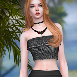 Tube Top Outfit - The Sims 4 Create a Sim - CurseForge