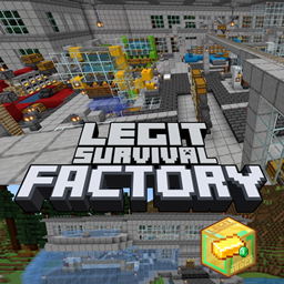 Legit Survival Factory - Minecraft Bedrock Maps - CurseForge