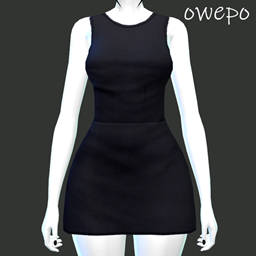 Classic Little Black Dress - The Sims 4 Create a Sim - CurseForge