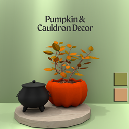 Kaziecc ~ Pumpkin & Cauldron Decor - Gallery - The Sims 4 Build / Buy ...