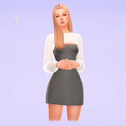Woman Dress - Molly - Version 3 - The Sims 4 Create a Sim - CurseForge