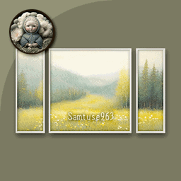 HQ Verdant Forest Triptych #1 Sellable Extra E Samtuse963 - Gallery - The Sims 4 Build / Buy ...