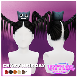 Crazy Hair Day Bat infant Toddler Child Hair - The Sims 4 Create a Sim ...